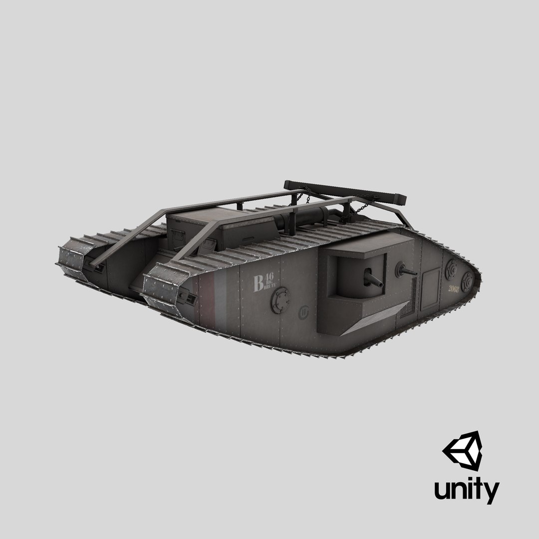 Heavy Tank Mark IV 3D Model - TurboSquid 2272294