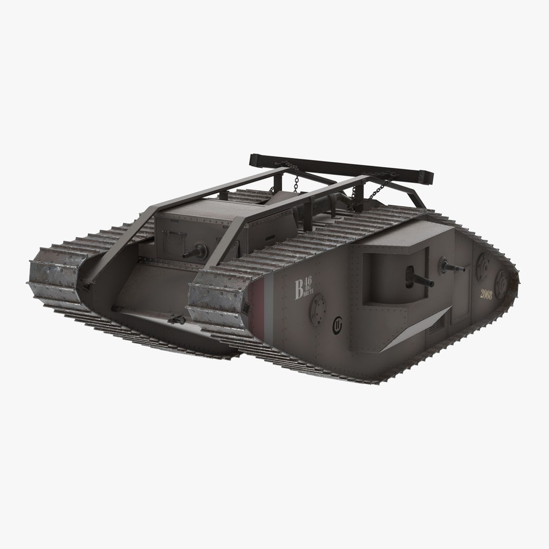 Heavy Tank Mark IV 3D Model - TurboSquid 2272294