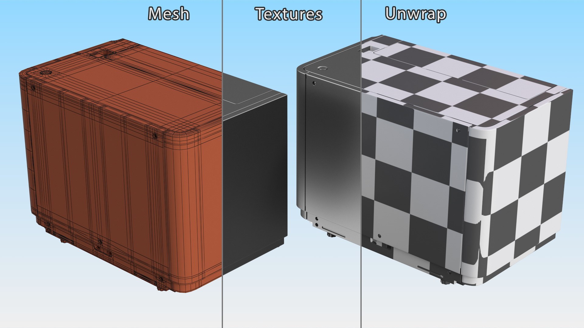 Paper Deck Unit 3D - TurboSquid 2252254