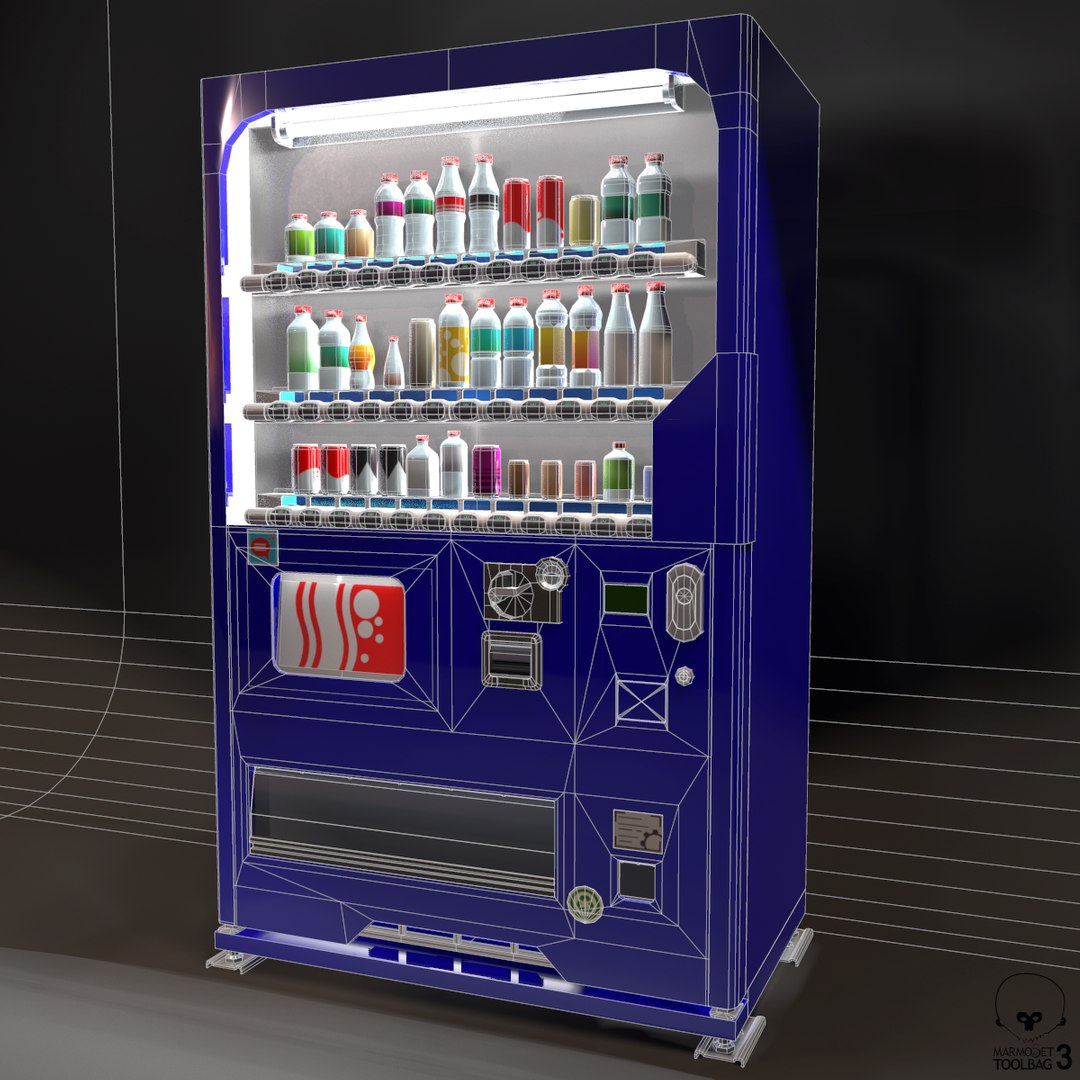 Vending Machines 3D Model - TurboSquid 1334943