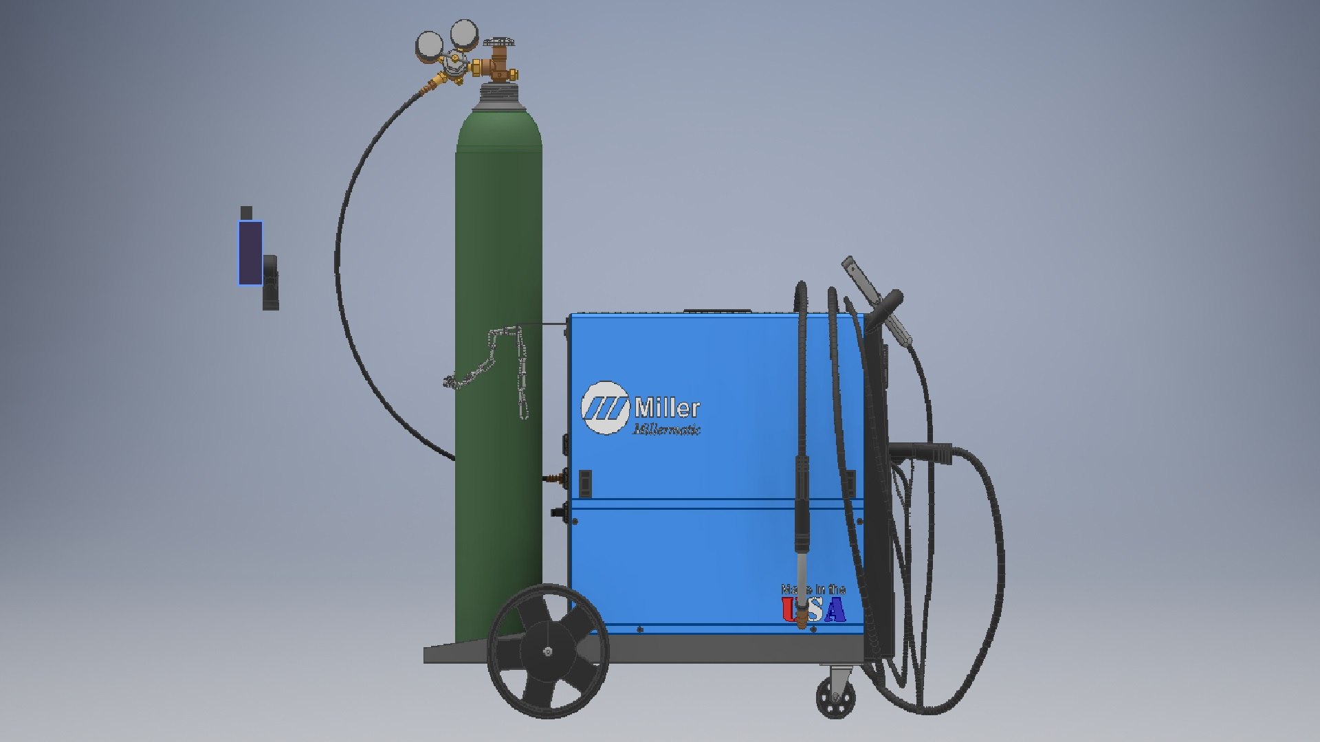 3D Oxygen Hydrogen Welding Machine Model - TurboSquid 2234458