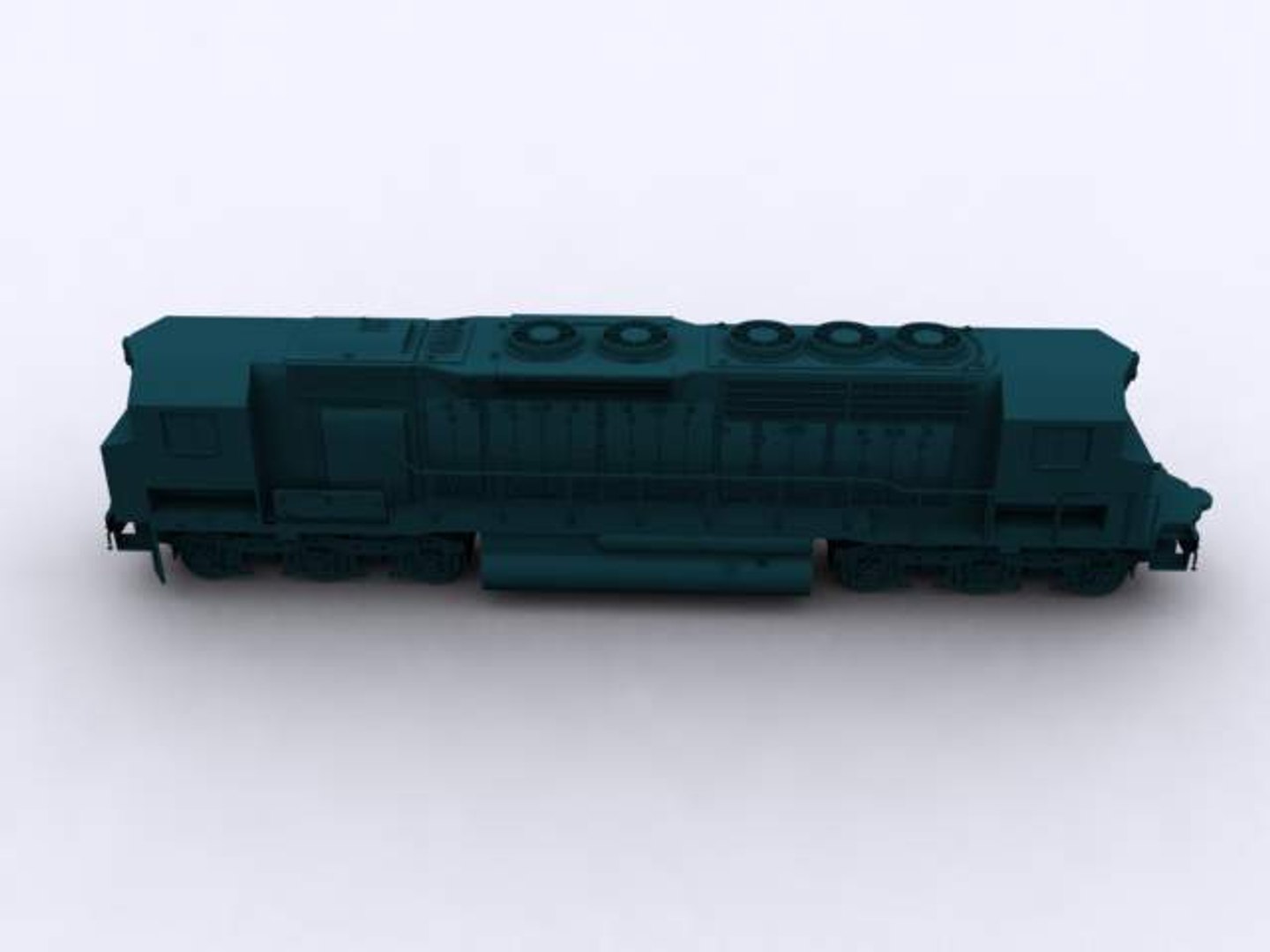 Train Heads Reversible 3d Model