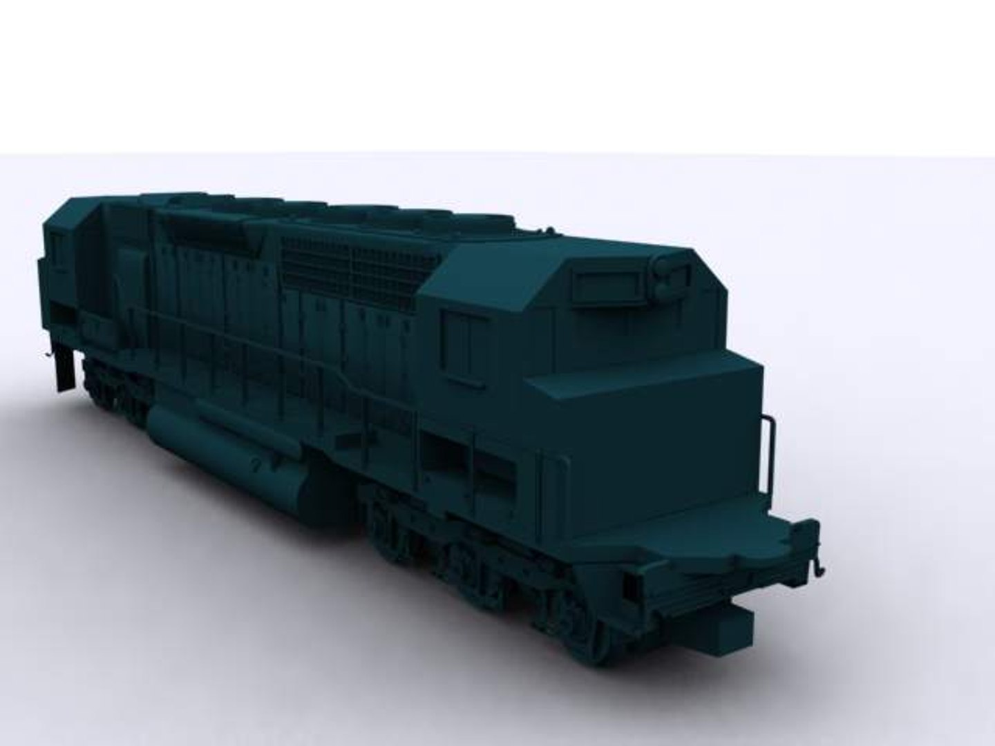 Train Heads Reversible 3d Model