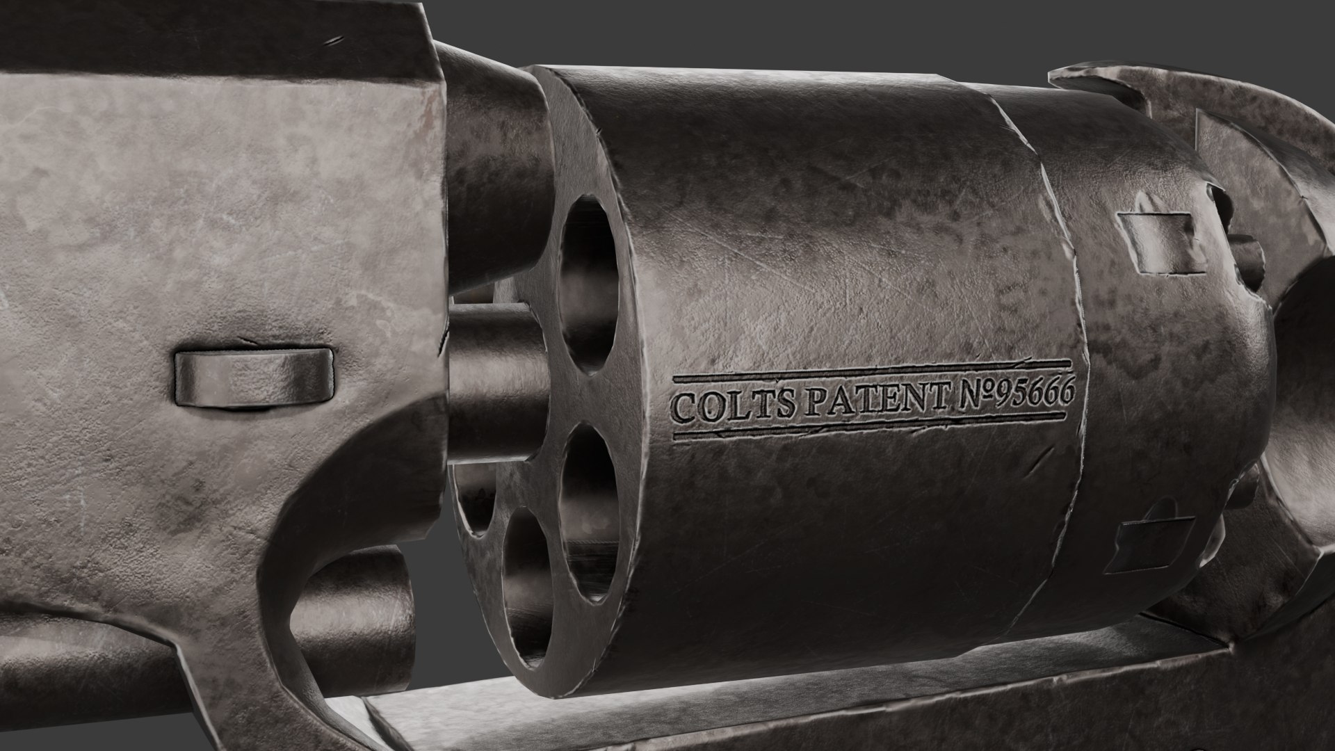 Free 3D Colt 1851 Navy - TurboSquid 2260111