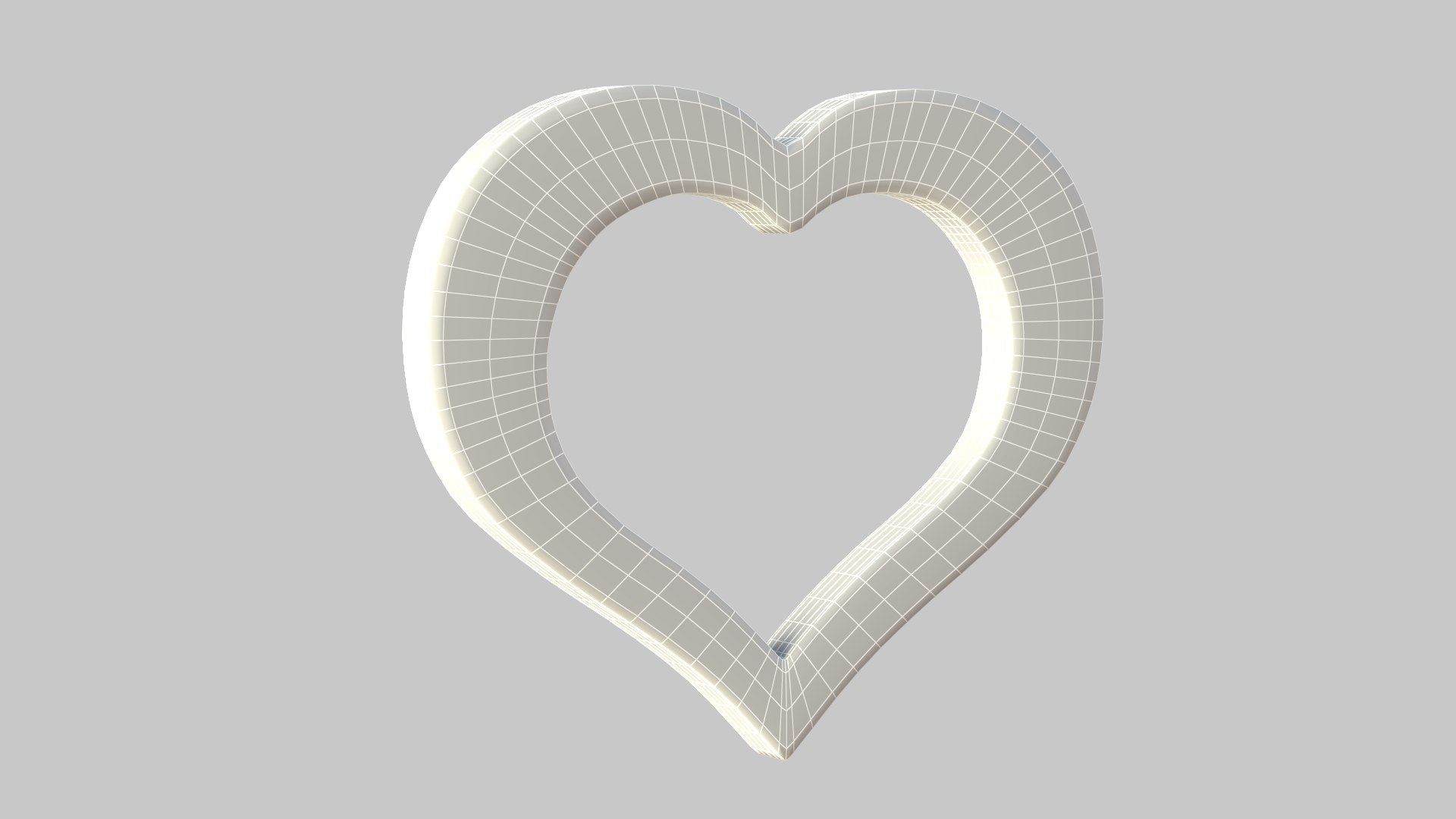 3D Model Heart Icon V 10 - TurboSquid 2379678
