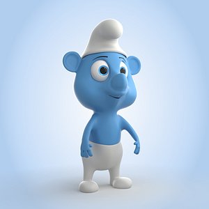 3D Smurf Models | TurboSquid