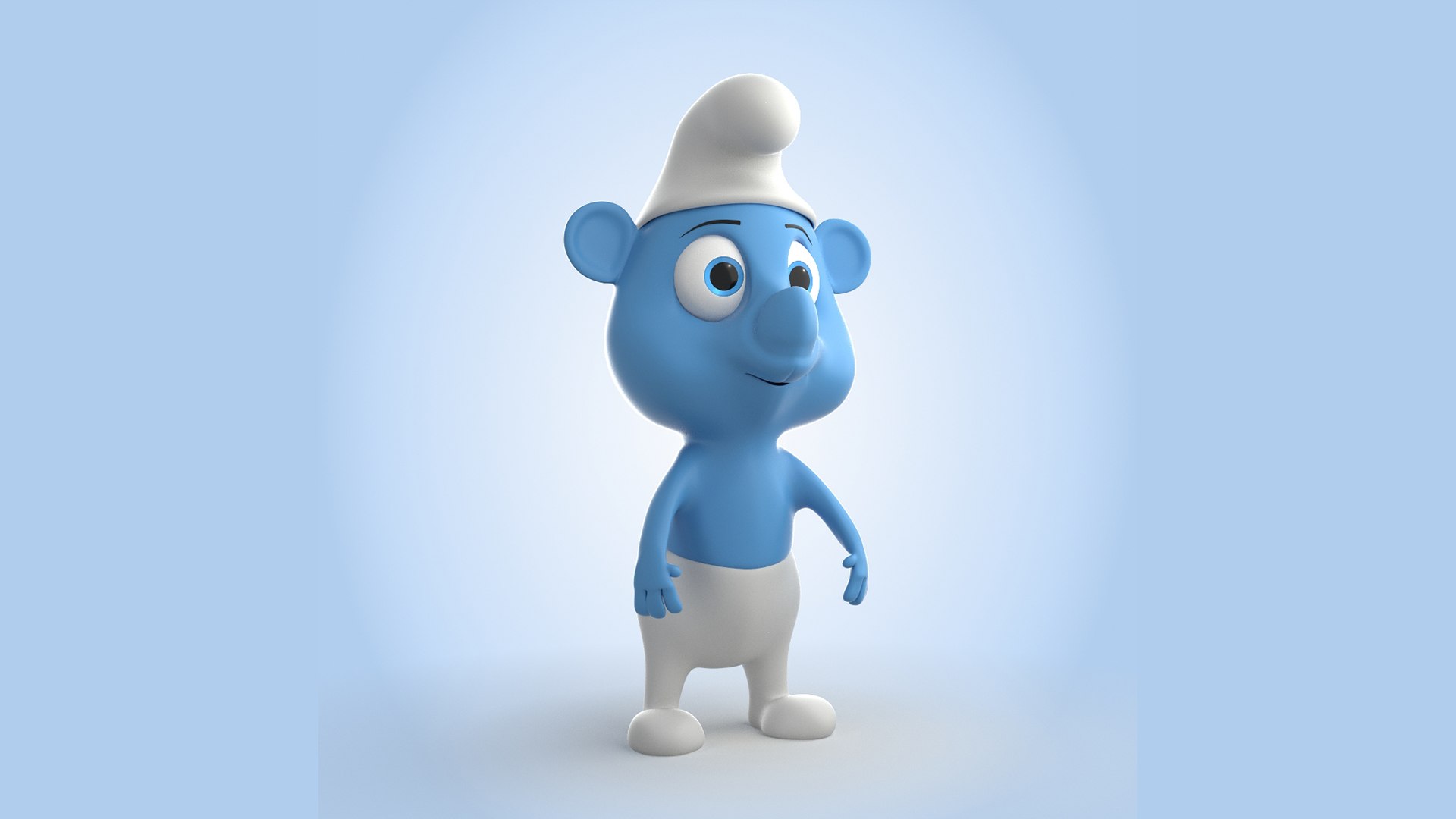 3D Smurf - TurboSquid 2024536