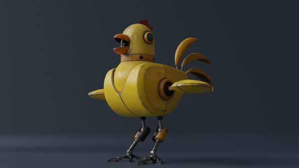 3D model Robot Chick - TurboSquid 1797306