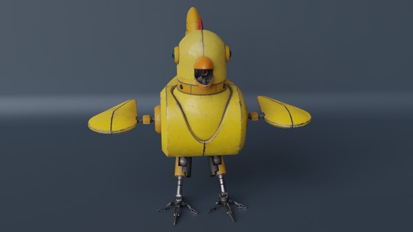 3D model Robot Chick - TurboSquid 1797306