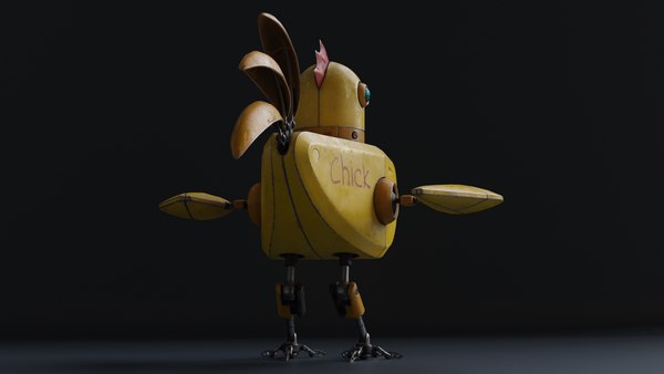 3D model Robot Chick - TurboSquid 1797306