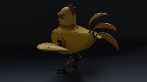 3D model Robot Chick - TurboSquid 1797306