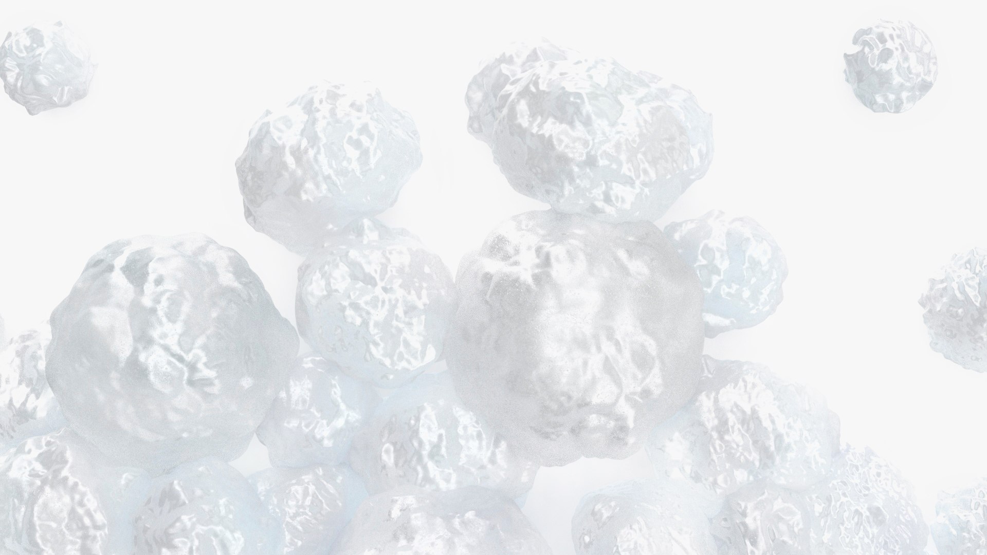 Different Sizes Hail Big Bunch 3D Model - TurboSquid 2159225