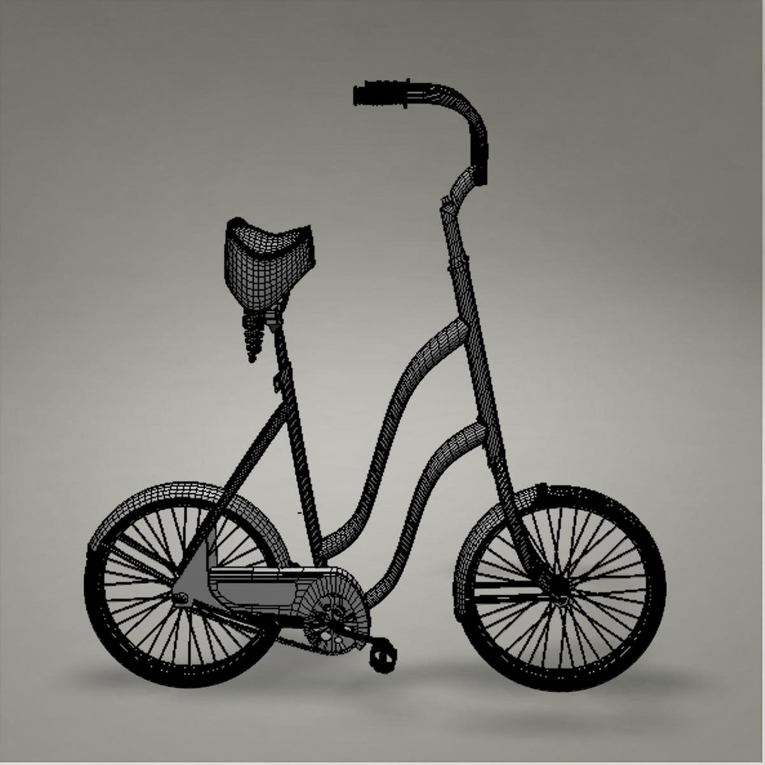 3d Cartoon Bicycle