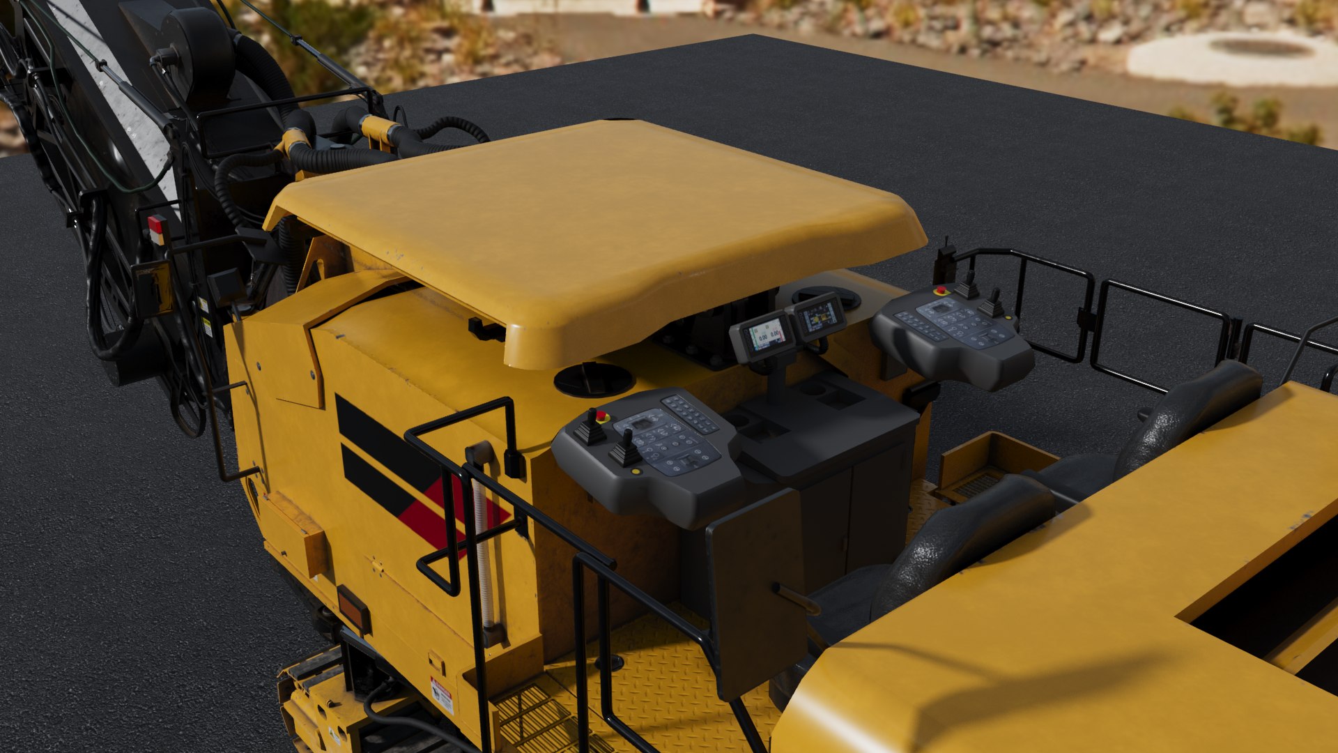 Cold Planer 3D Model - TurboSquid 1974807