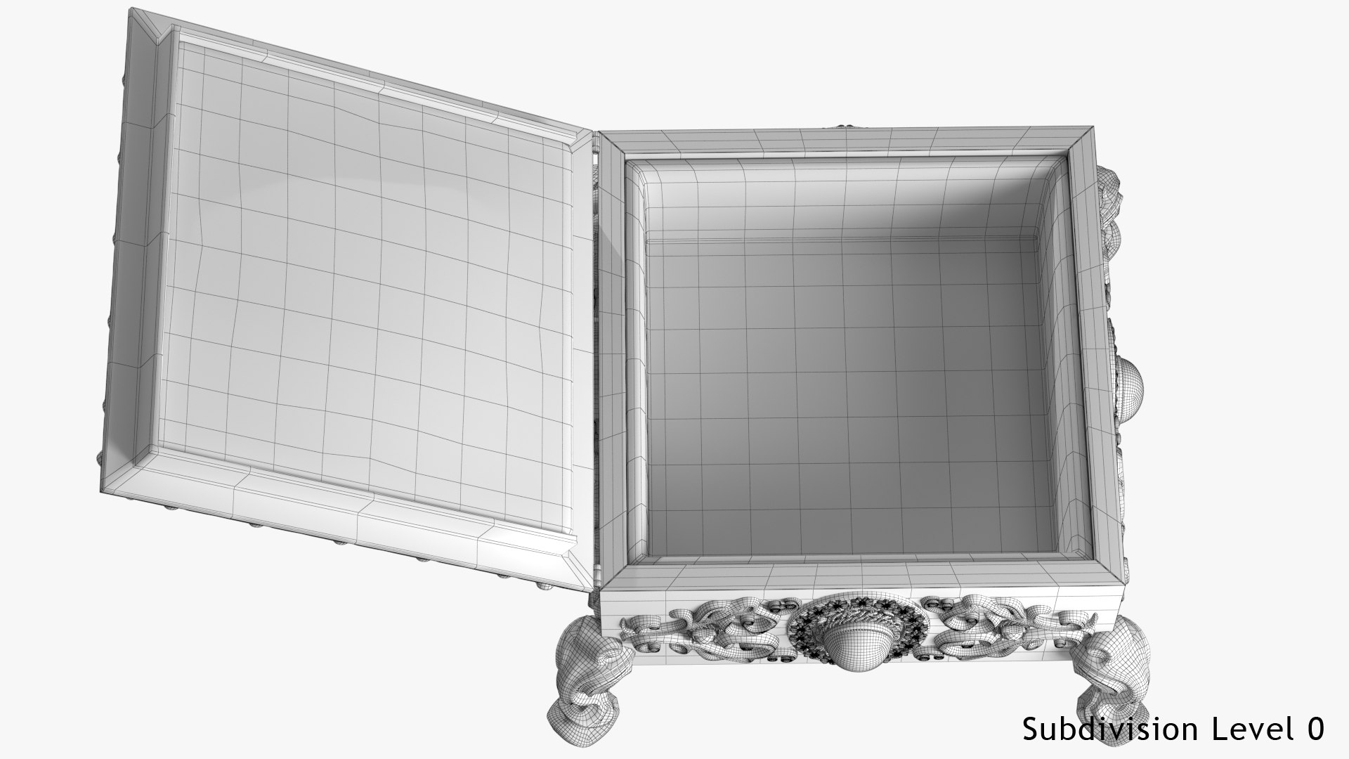 3D Emerald Box Jewelry - TurboSquid 1527766