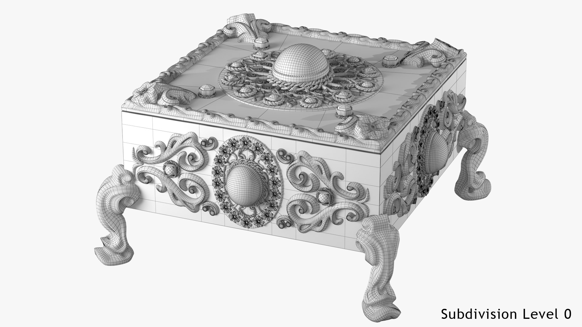 3D Emerald Box Jewelry - TurboSquid 1527766