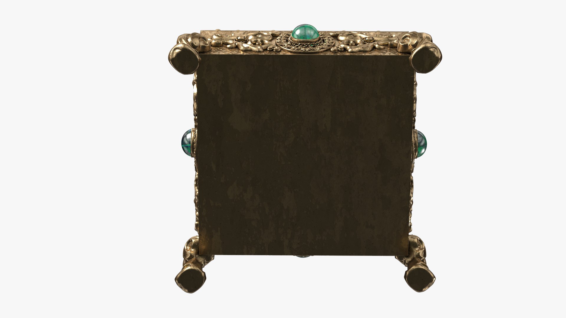 3D Emerald Box Jewelry - TurboSquid 1527766