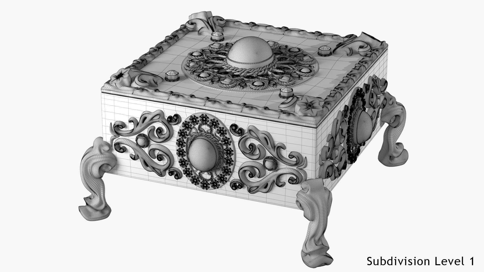 3D Emerald Box Jewelry - TurboSquid 1527766