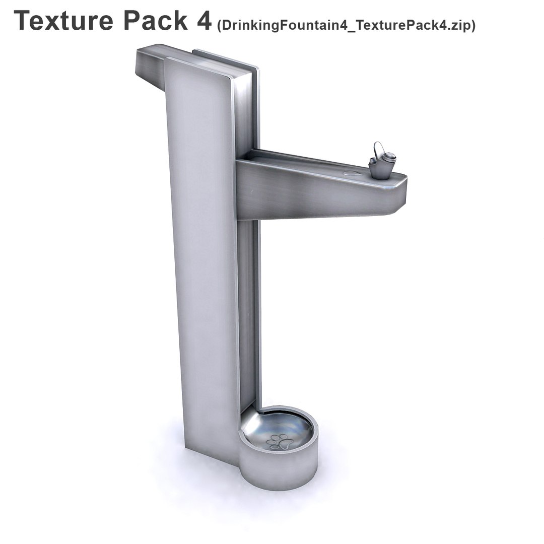3D Drinking Fountain Model - TurboSquid 1322398