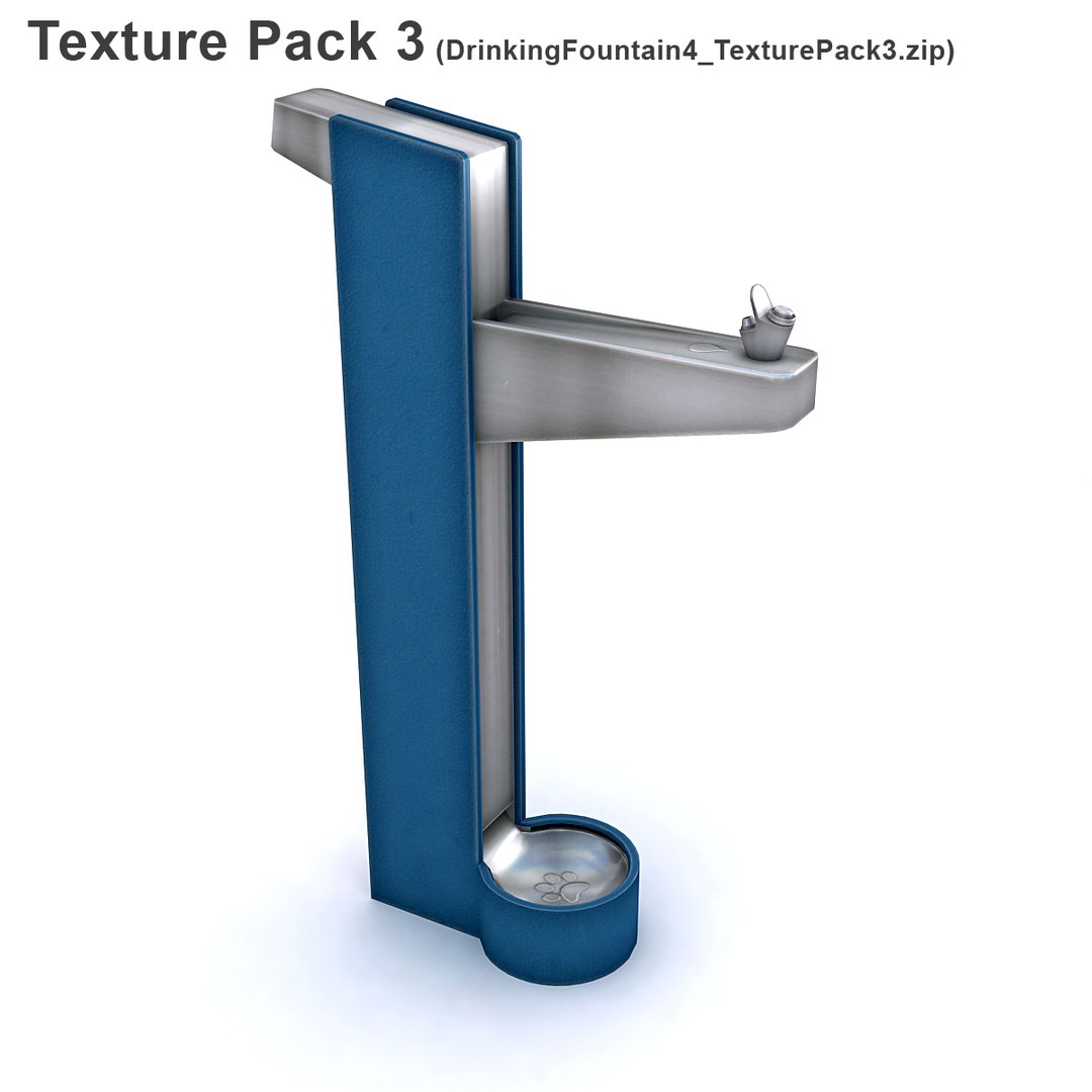 3D Drinking Fountain Model - TurboSquid 1322398