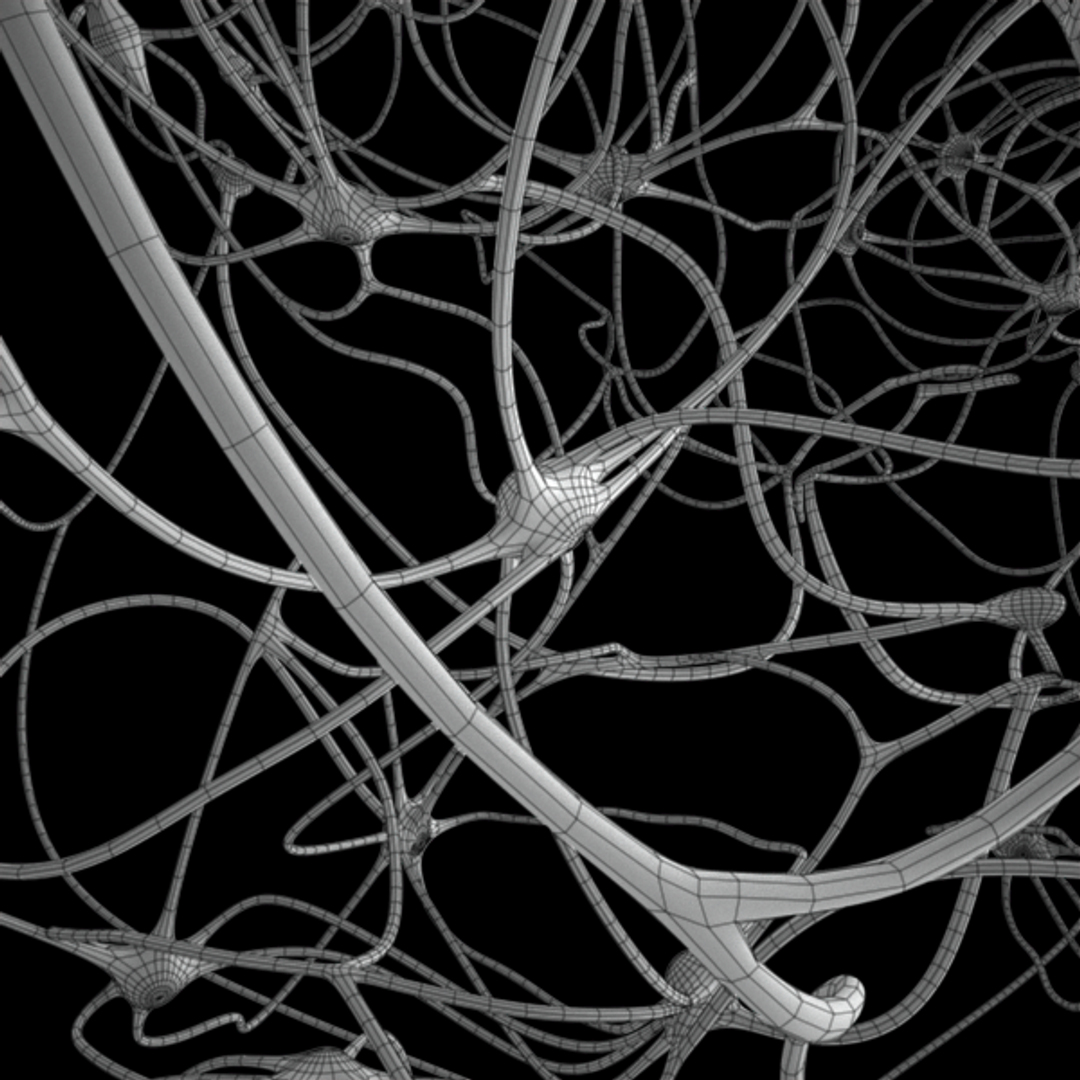 3ds max nerves neurons animation