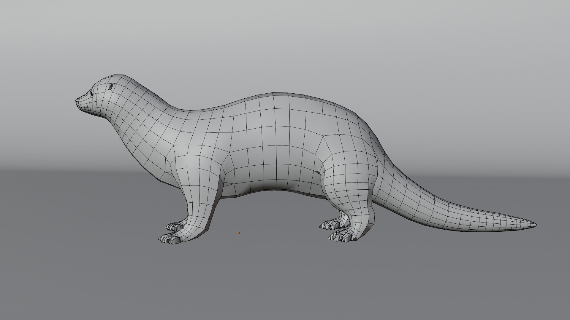 Otter HD 3D Model - TurboSquid 2028067
