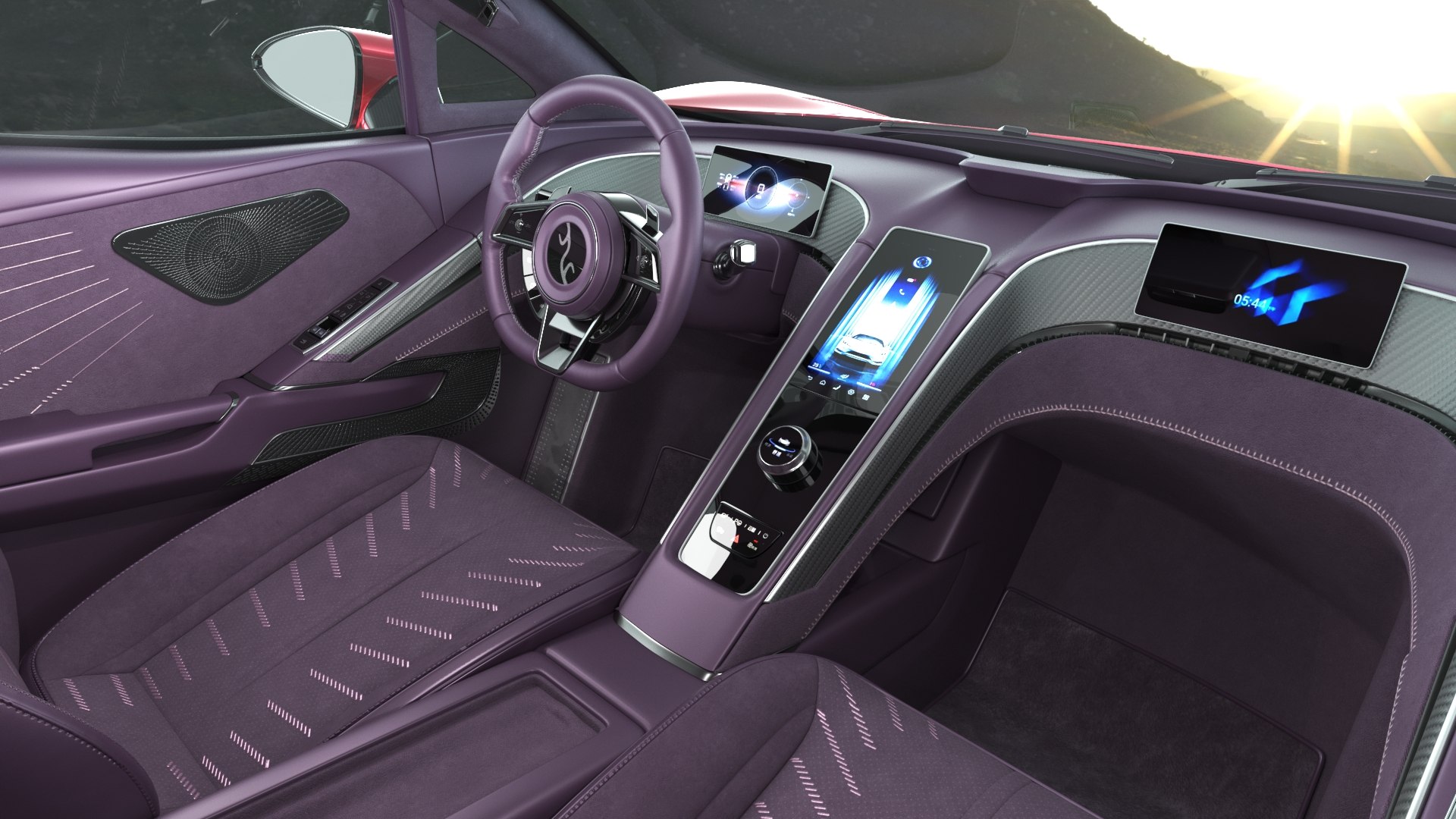 3D BYD Yangwang U9 Interior - TurboSquid 2352352