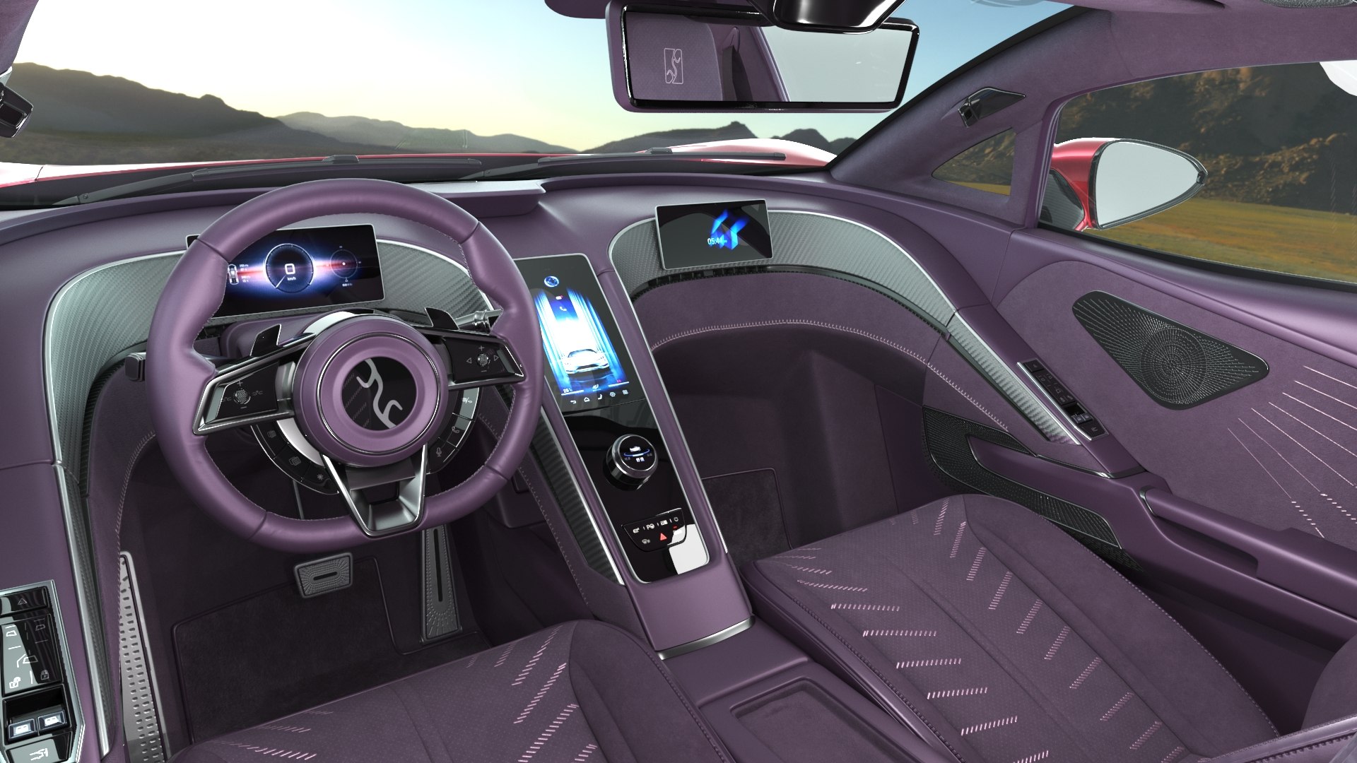 3D BYD Yangwang U9 Interior - TurboSquid 2352352