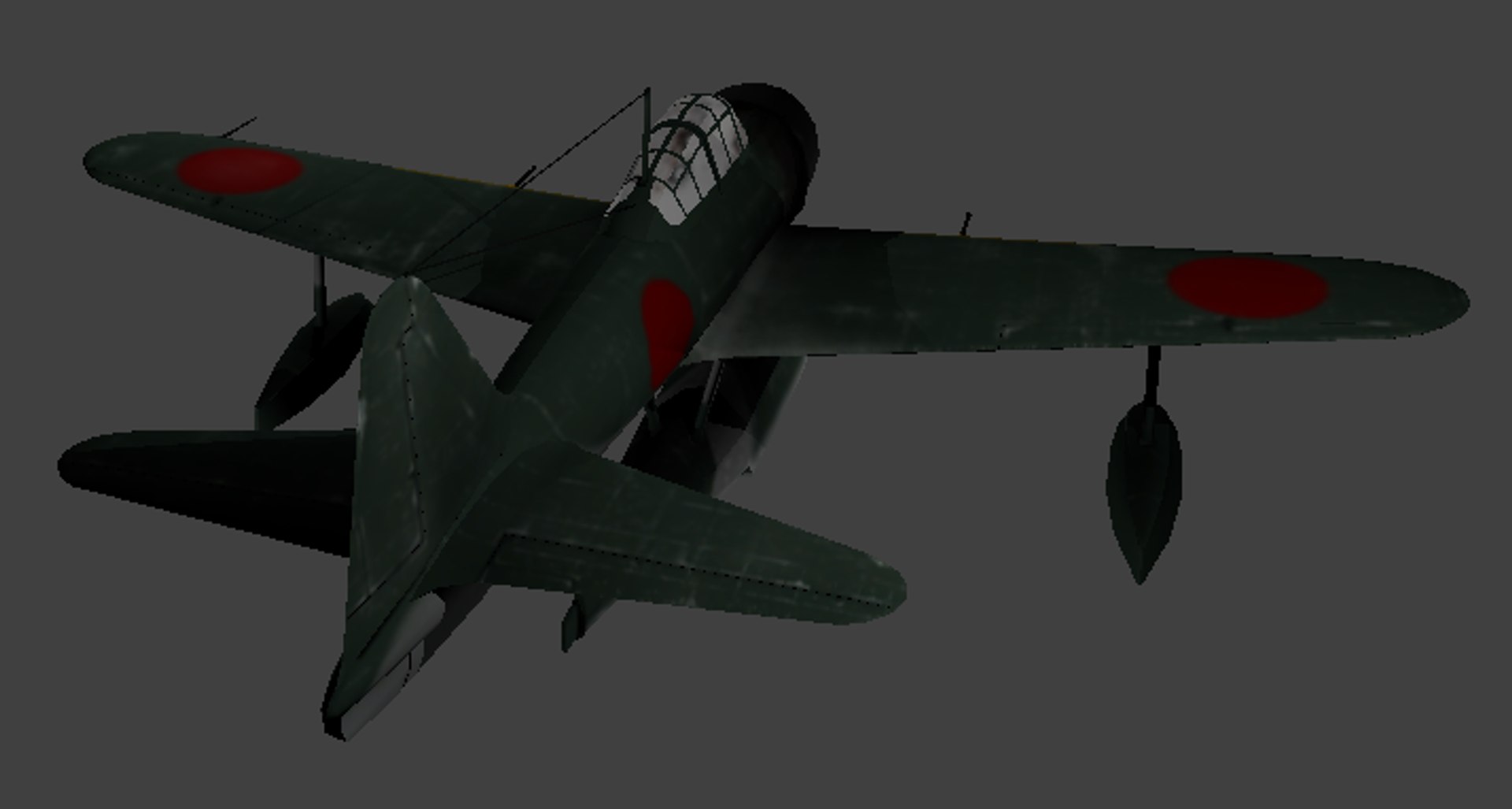 3D Model Japanese Rufe Army - TurboSquid 1297617