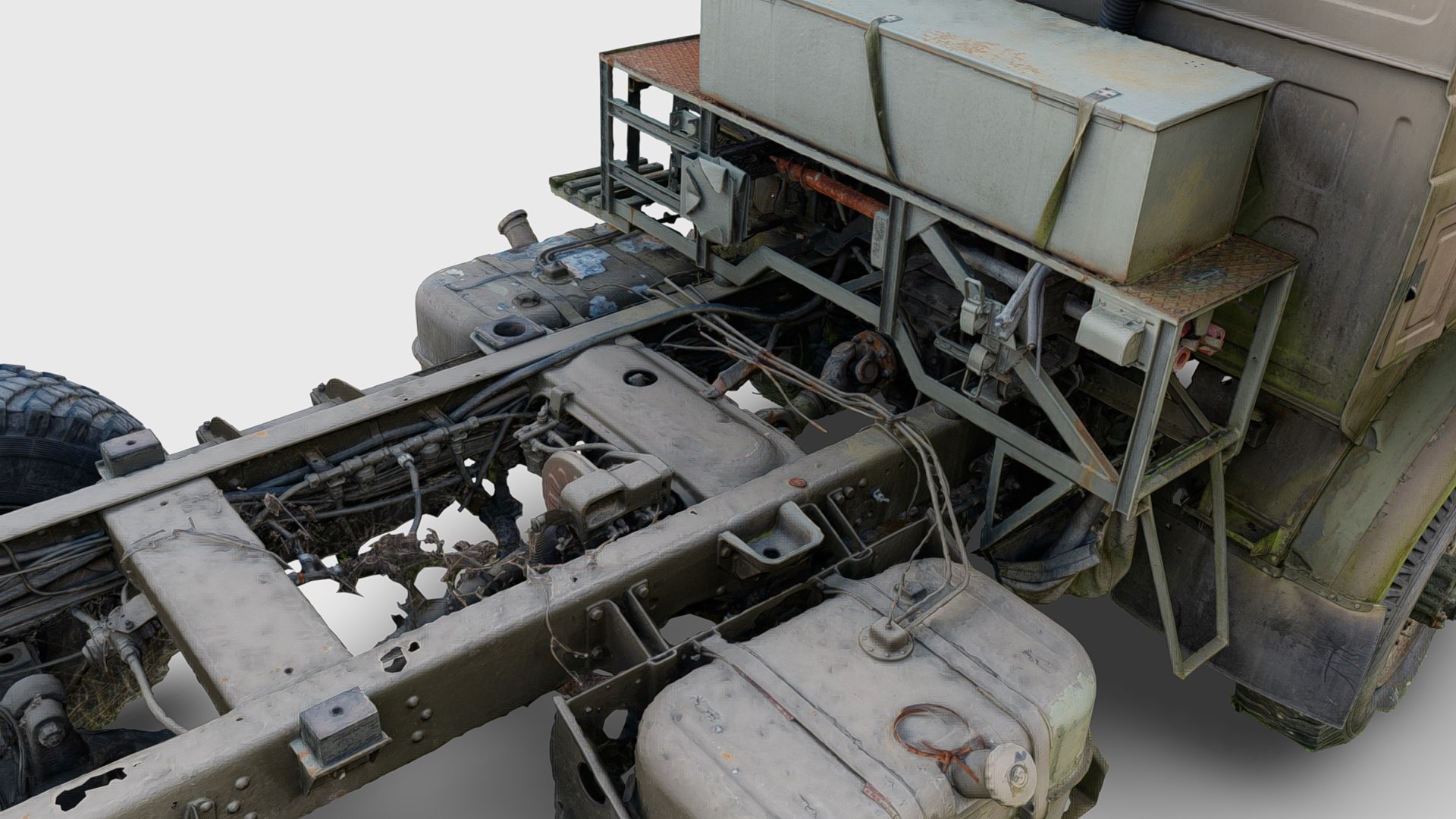 3D Model Star 266 Polish Off-road Truck - TurboSquid 2356996