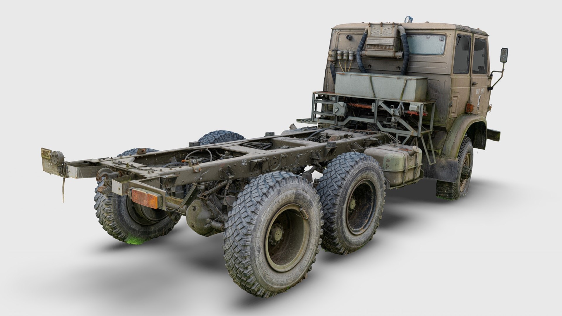 3D Model Star 266 Polish Off-road Truck - TurboSquid 2356996