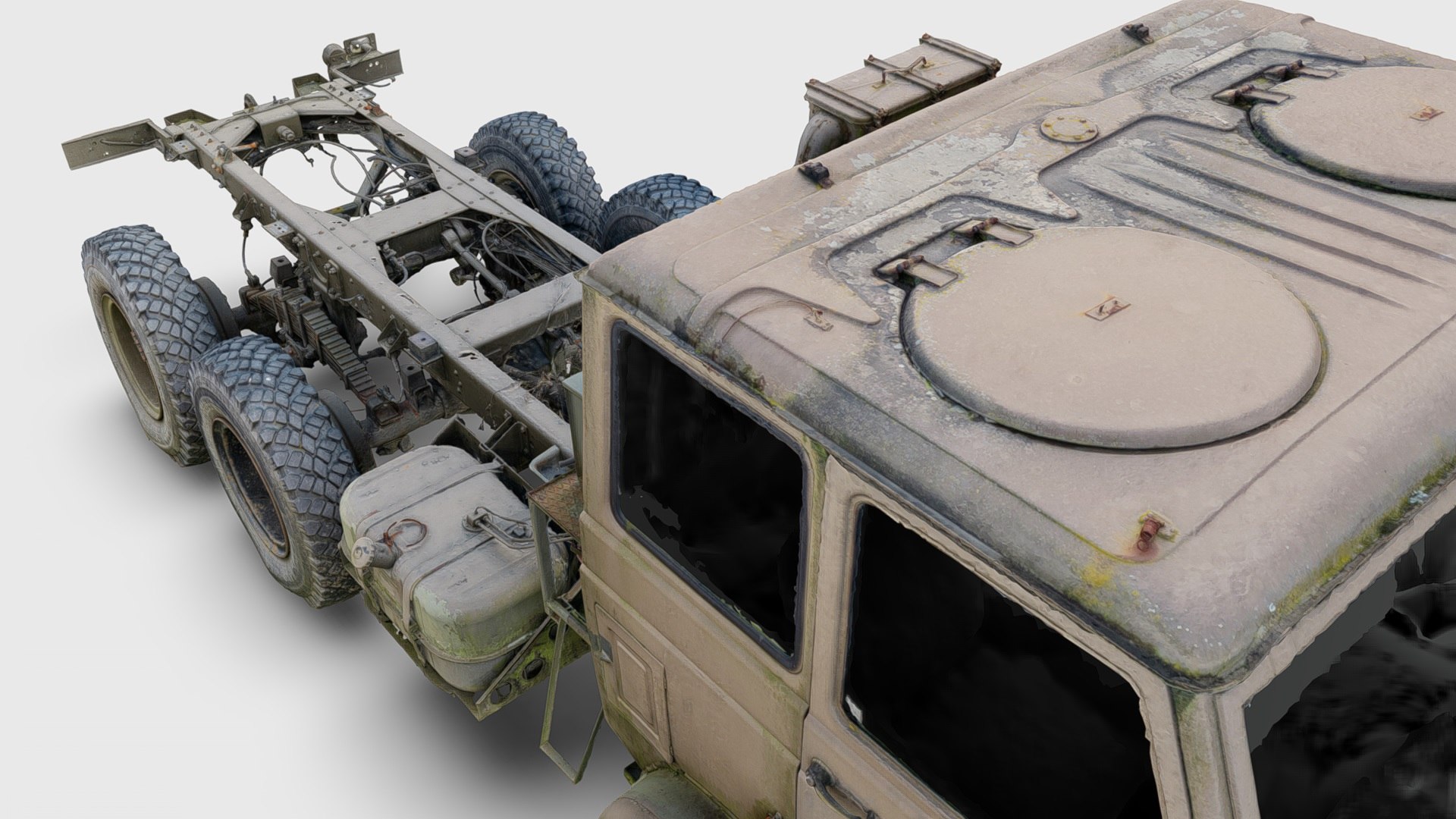 3D Model Star 266 Polish Off-road Truck - TurboSquid 2356996