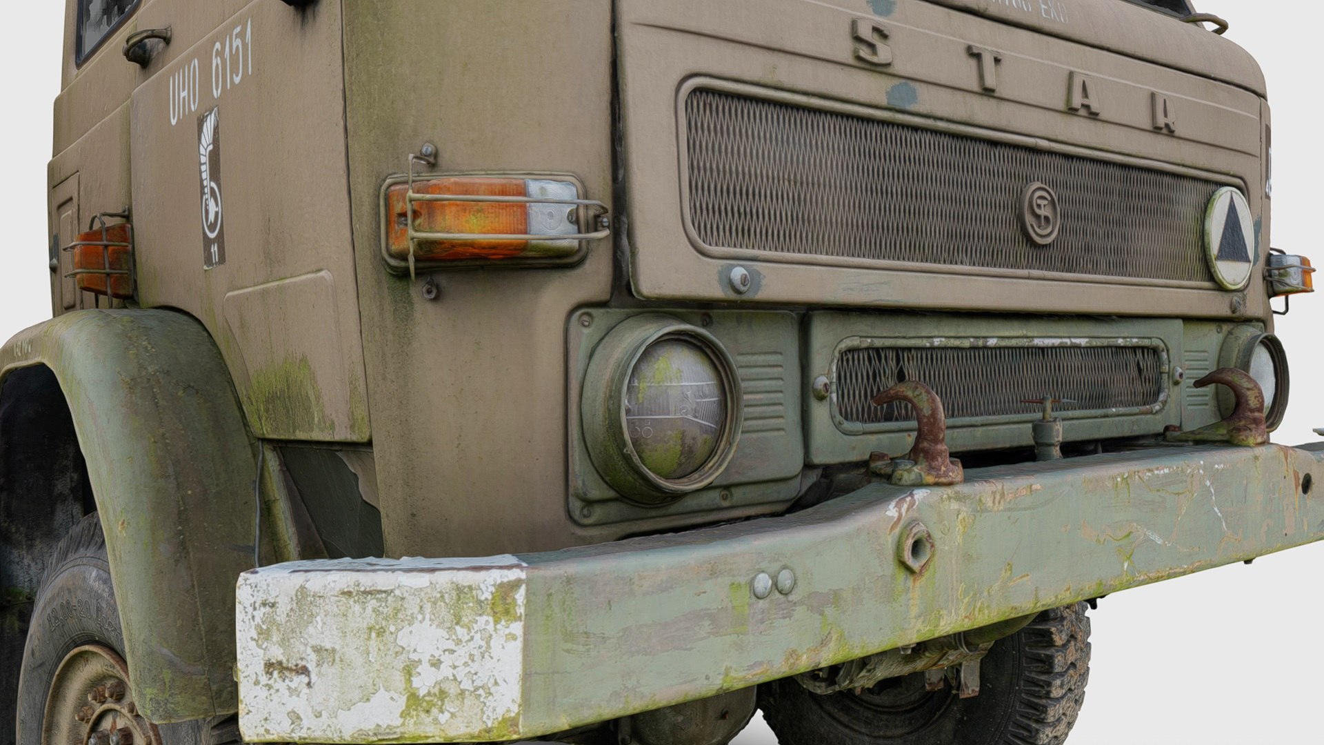 3D Model Star 266 Polish Off-road Truck - TurboSquid 2356996