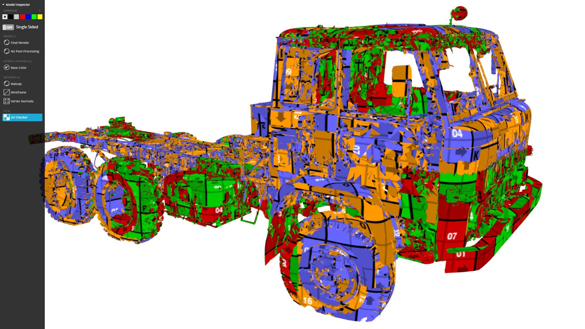 3D Model Star 266 Polish Off-road Truck - TurboSquid 2356996