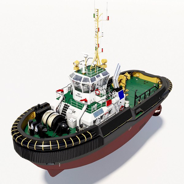 3D Tugboat Models | TurboSquid