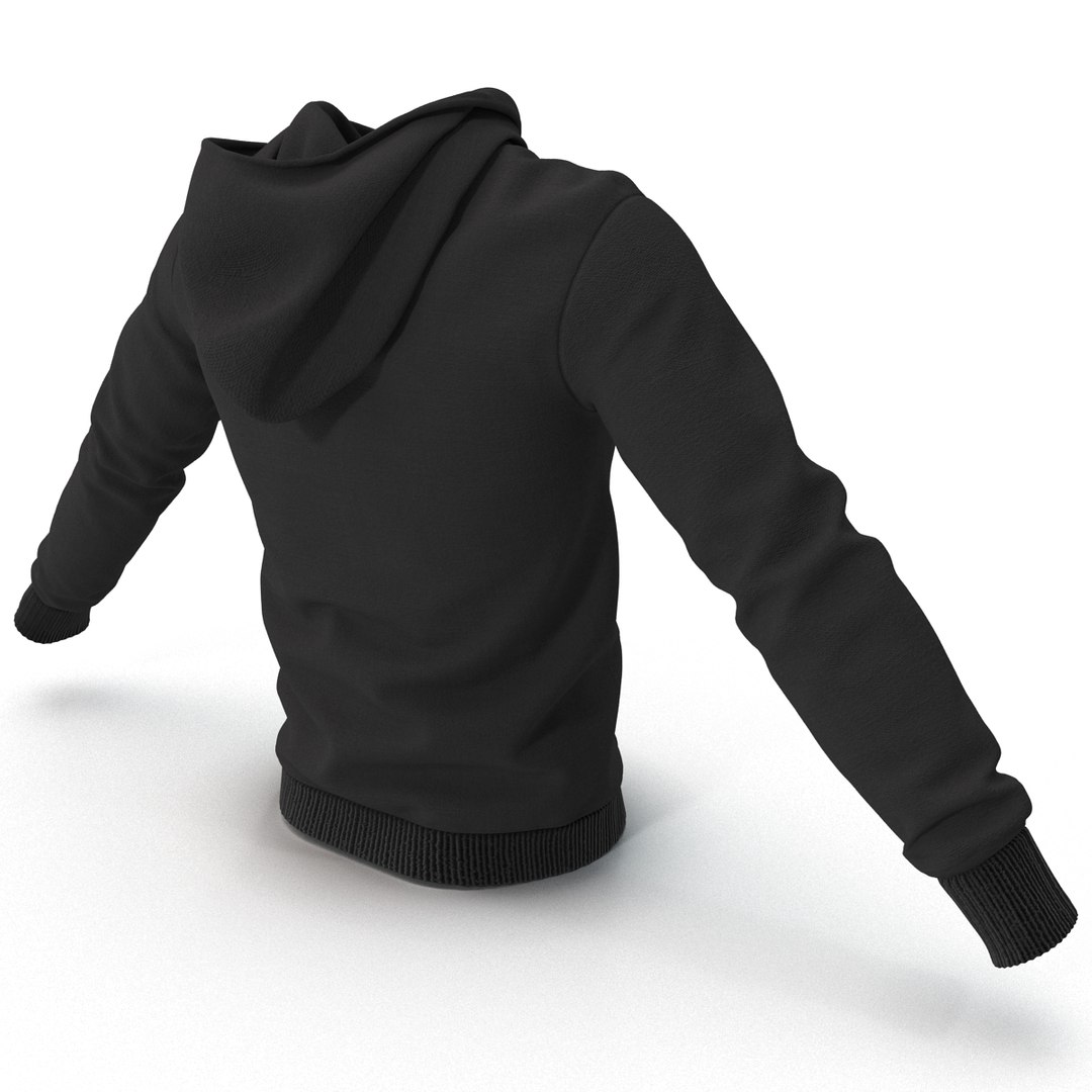3d Hooded Sweatshirt Model