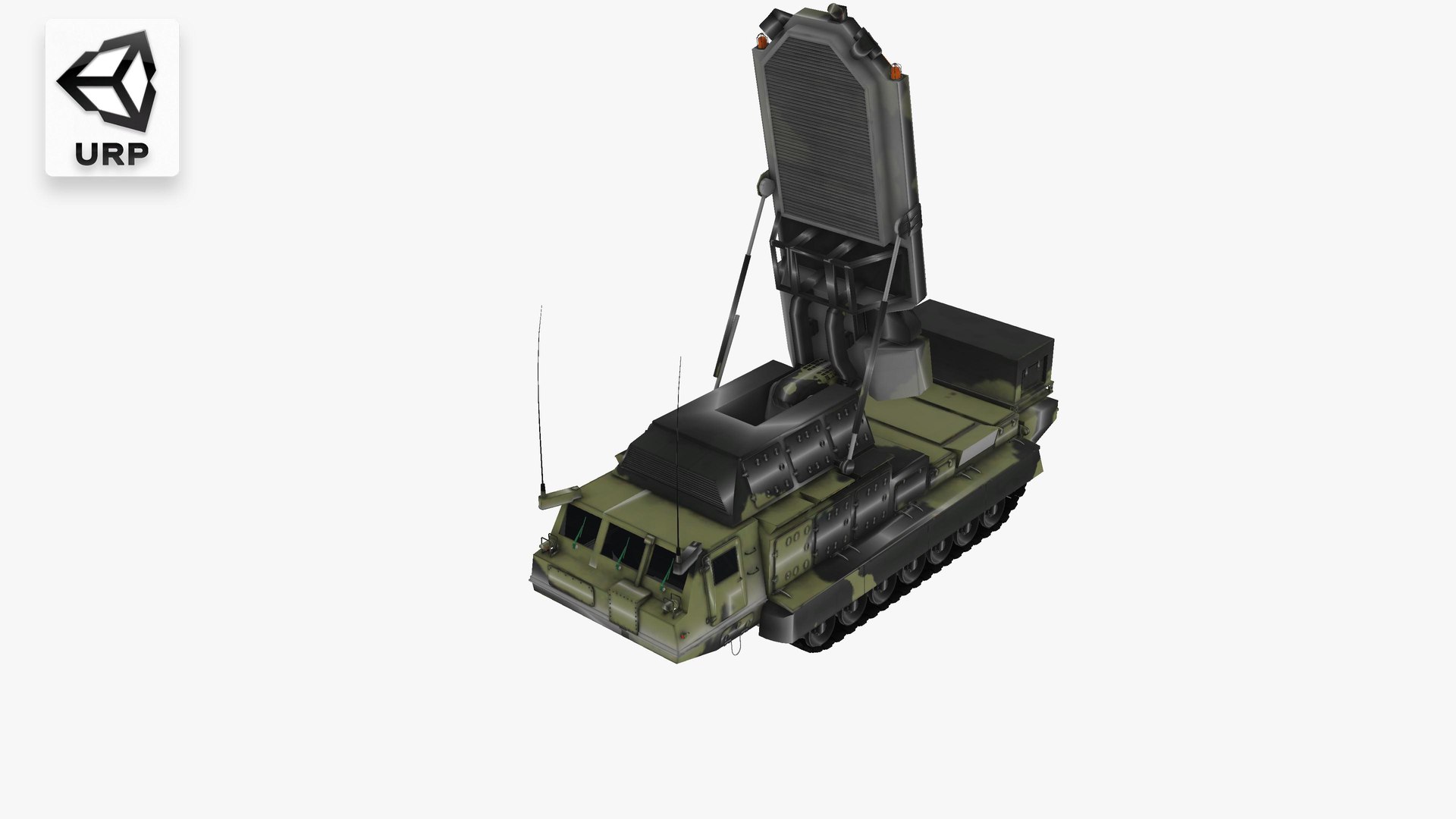 Antey-2500 Missile System Unity Urp Model - TurboSquid 2207548