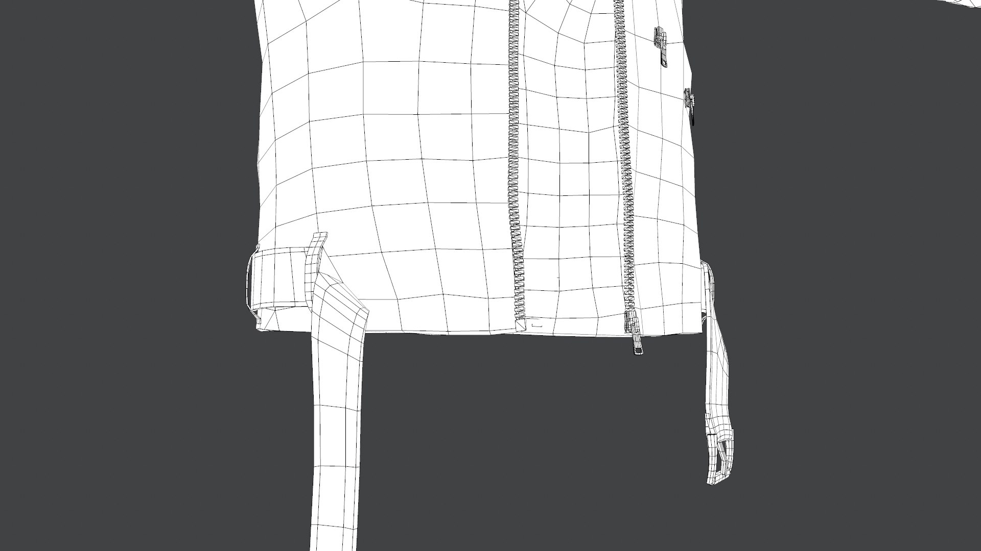 Brown Jacket 3D - TurboSquid 1447968