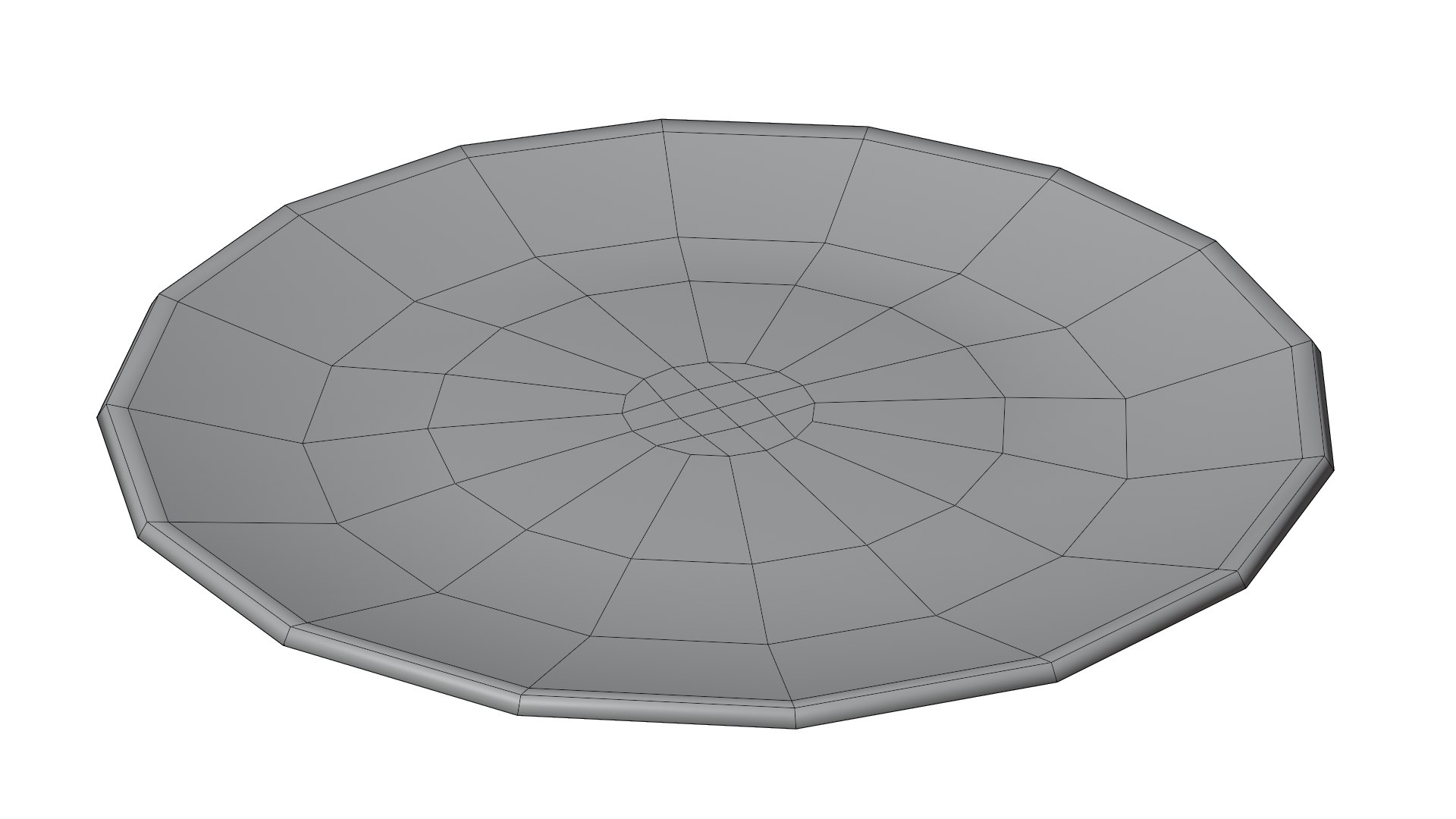 Plate 3D Model - TurboSquid 1996375