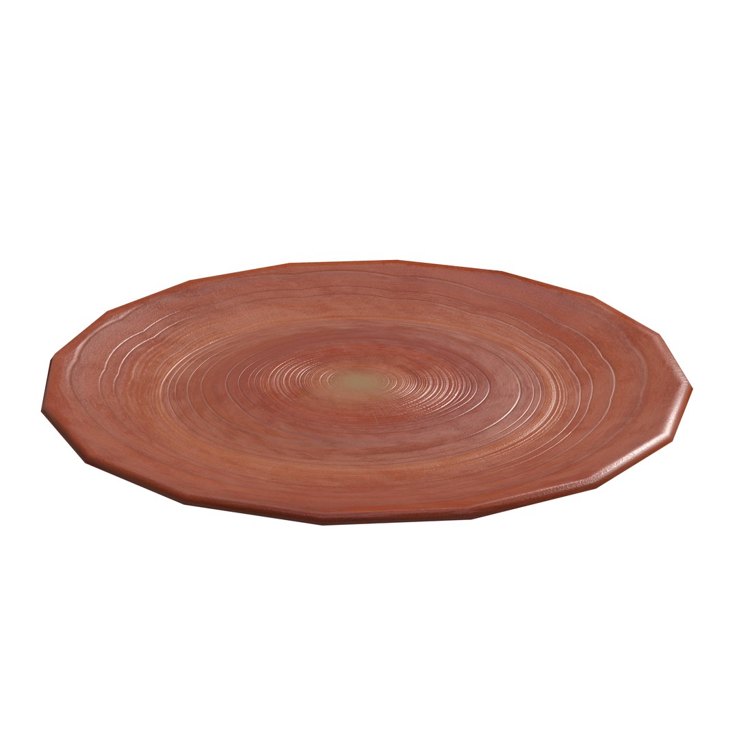 Plate 3D Model - TurboSquid 1996375