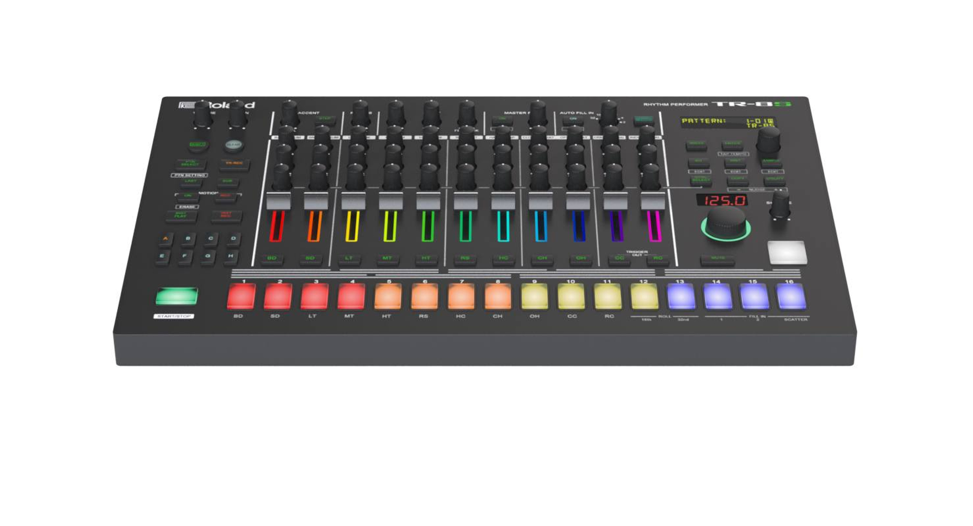 3D Drum Machine Roland Model - TurboSquid 1281252