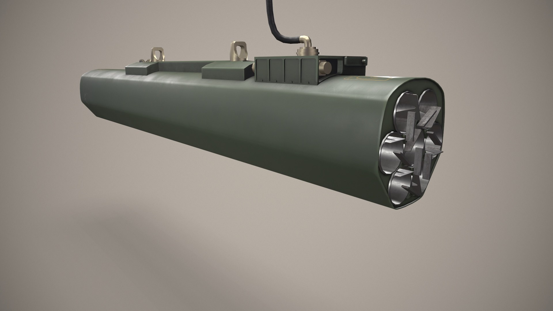 3D Model Rocket Launcher FZ233 With Missiles - TurboSquid 2207958