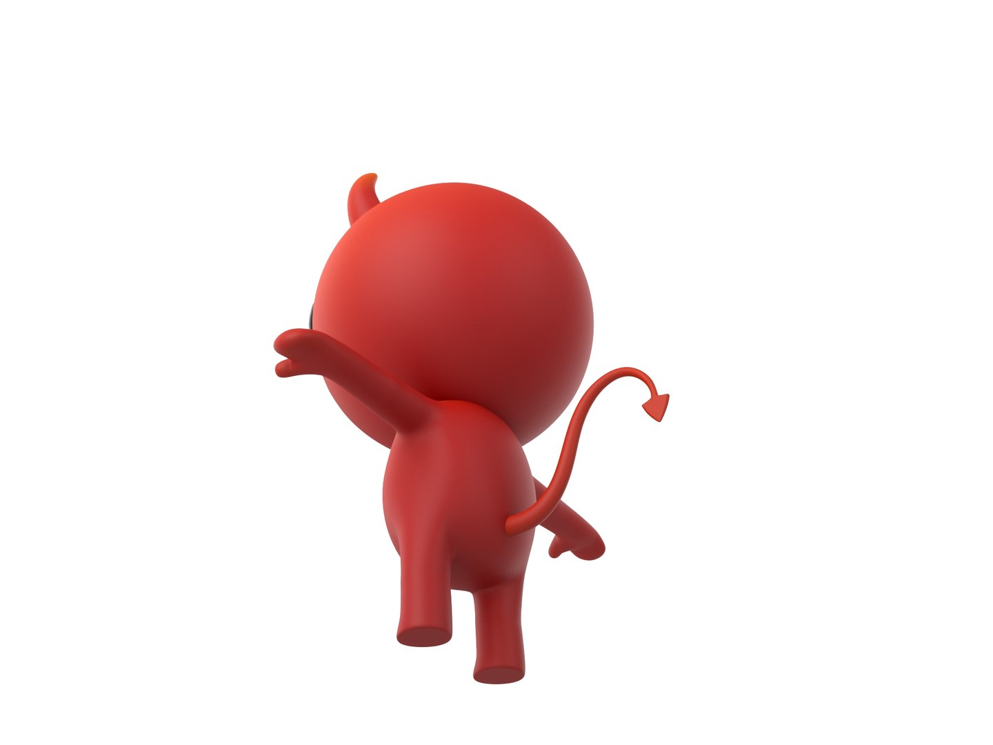 3D Devil Character Model - TurboSquid 1616180