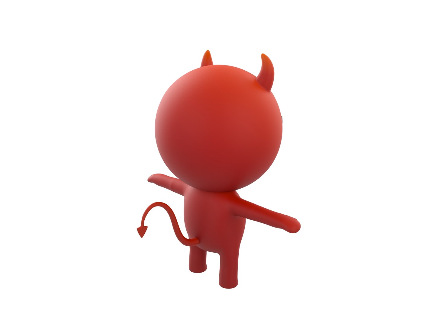 3D Devil Character Model - TurboSquid 1616180