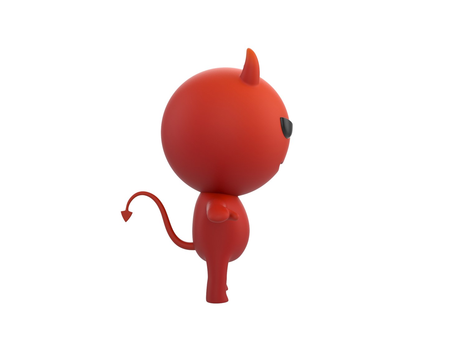 3D Devil Character Model - TurboSquid 1616180