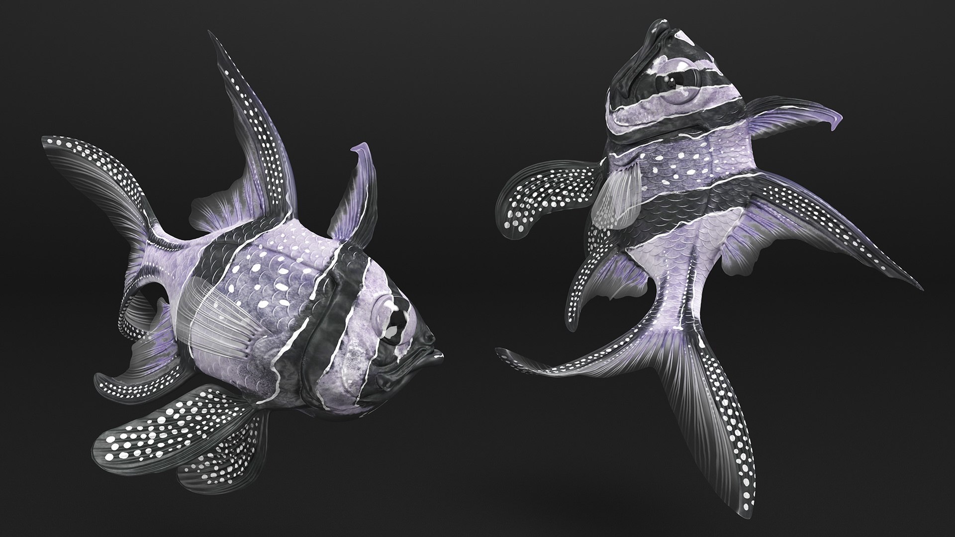 3D model longfin cardinalfish fish fauna - TurboSquid 1699022