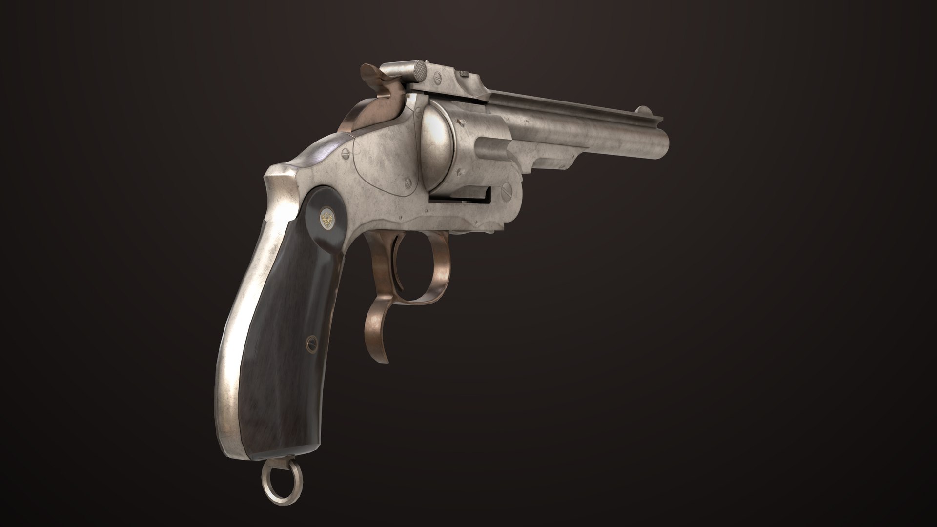 3D Revolver 02 Silver Smith Wesson M3 All PBR Unity UE Textures - TurboSquid 2170578