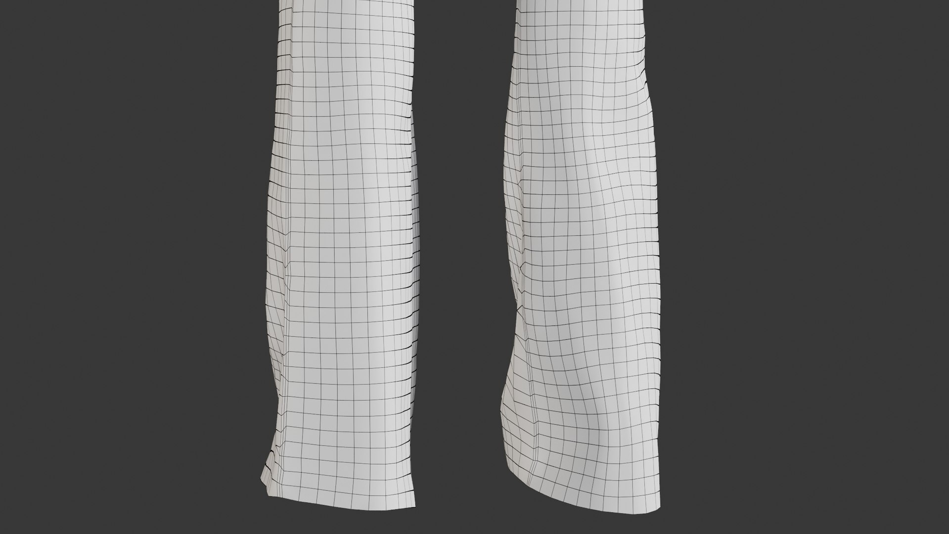 3D Mesh Women S Jeans - TurboSquid 1660395