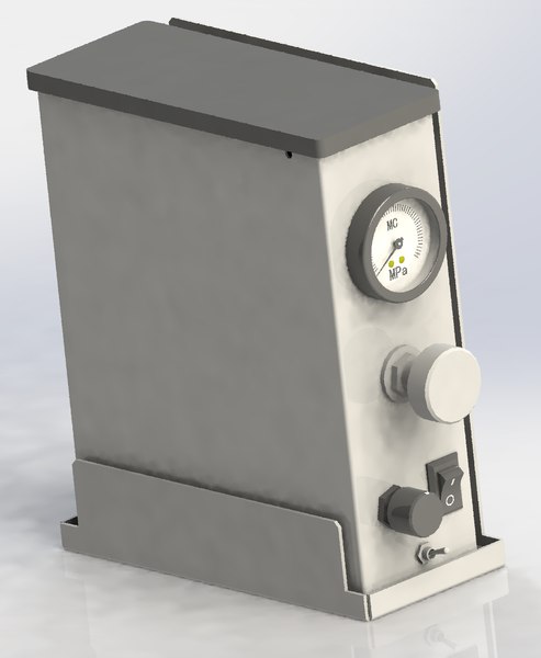 3D pneumatic component box model - TurboSquid 1237669