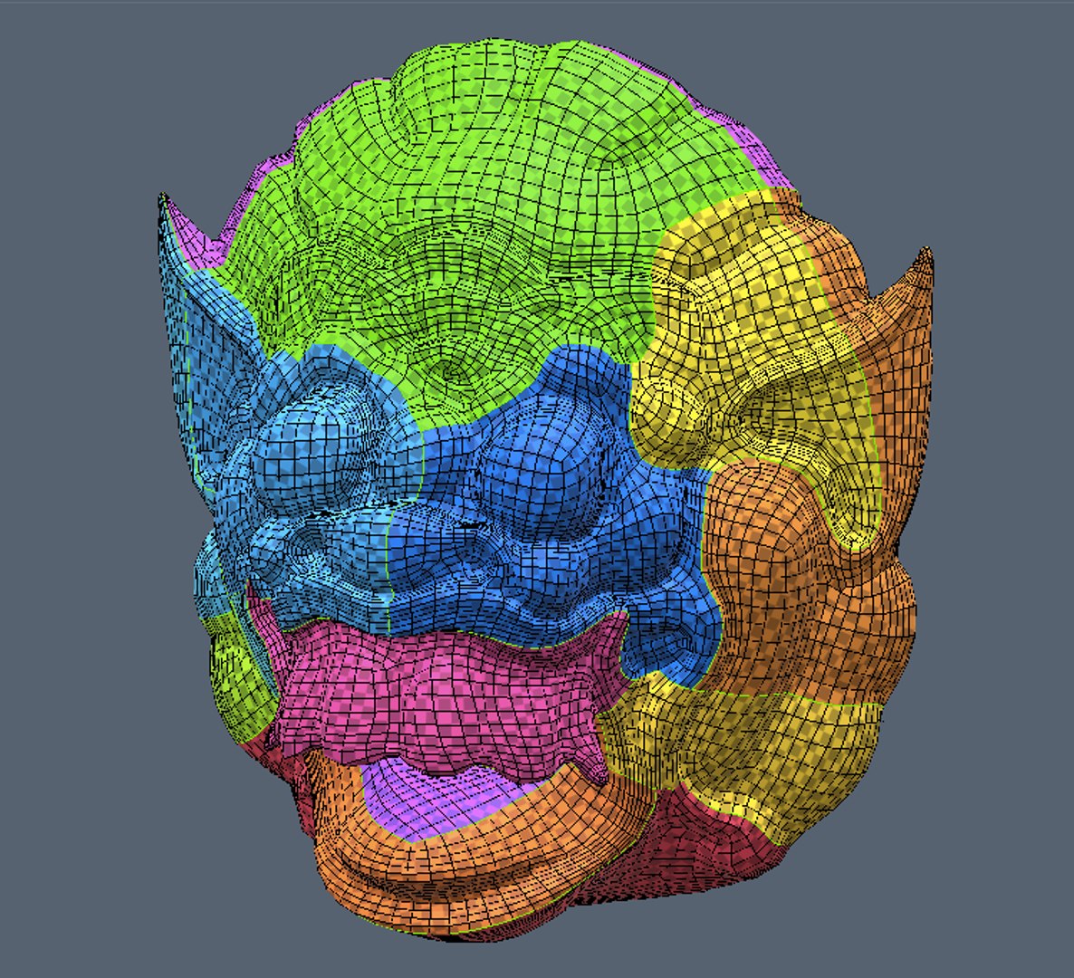 3d Mask 3 Color